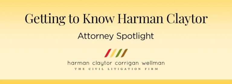 Attorney Spotlight - Britton Wight - Harman Claytor Corrigan & Wellman ...